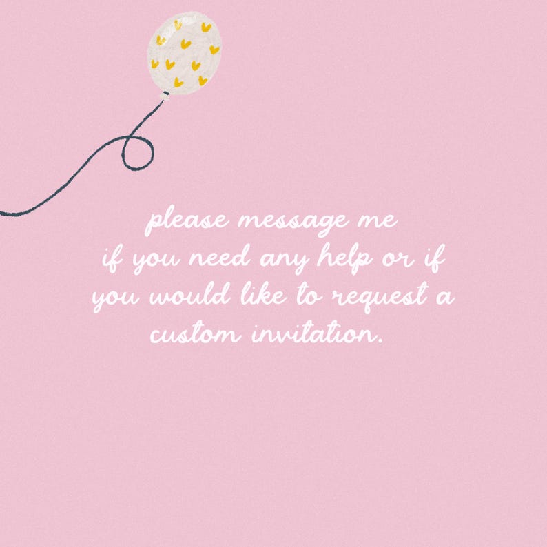 Girls First Birthday Invitation | Pink Bow Coquette Theme (digital ...