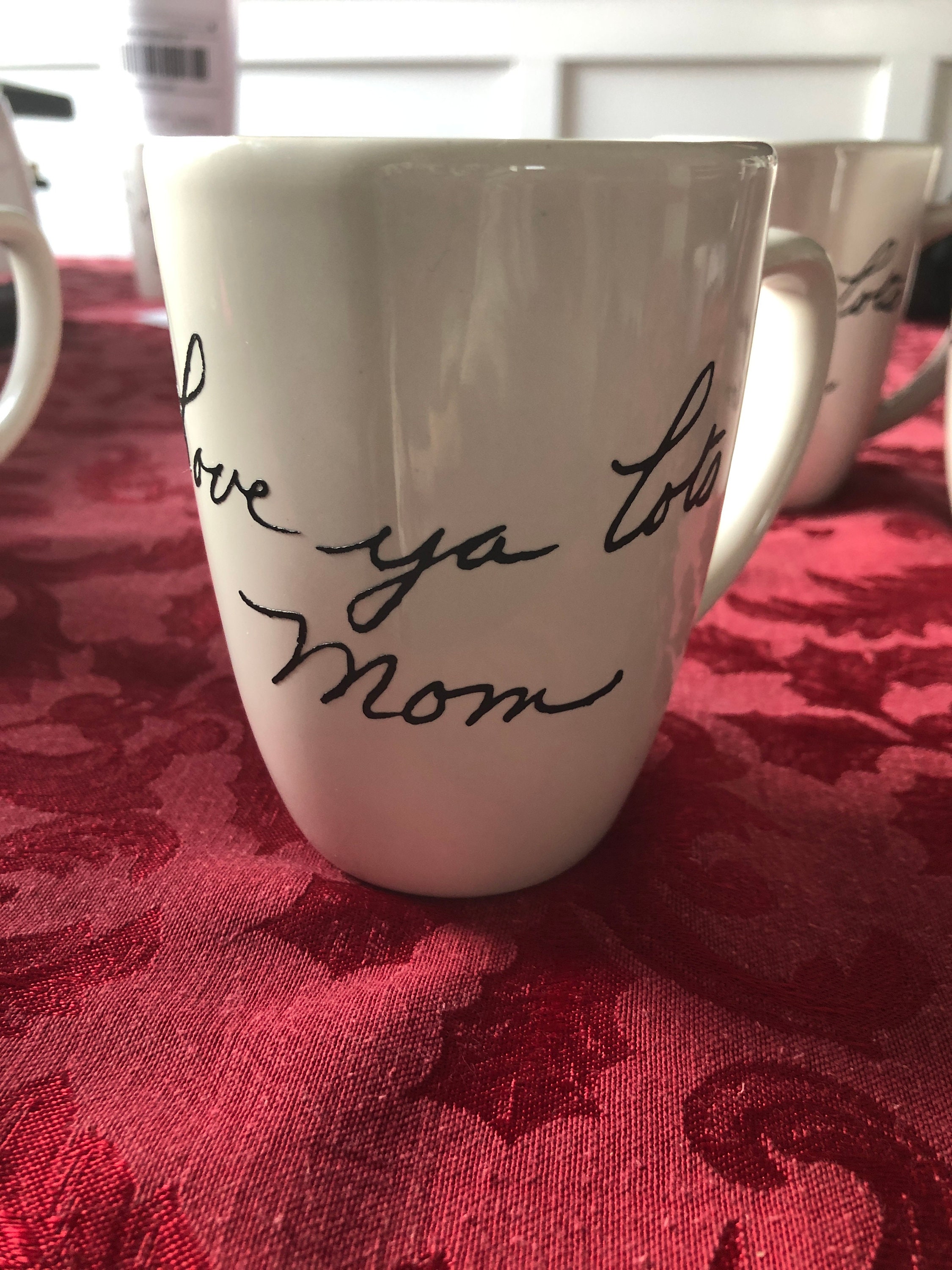 Custom Handwritten Coffee Cup* Custom Mug* Handwriting Gift* Custom ...