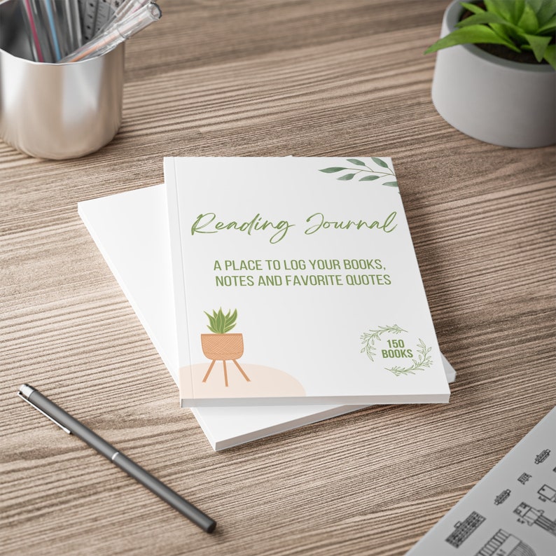 Reading Journal, Reading Review and Book Log for 150 Books, Booktok ...