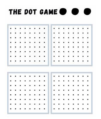 The Dot Game Printable PDF Digital File, Road Trip Game, Car Ride ...