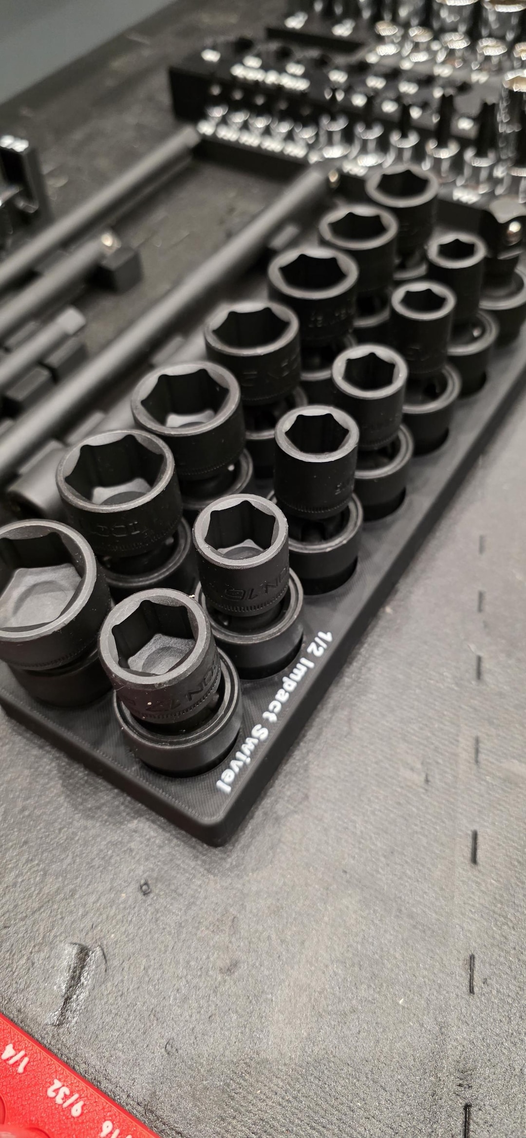 1/2 Impact Swivel Socket Organizer Tray - Metric - Etsy