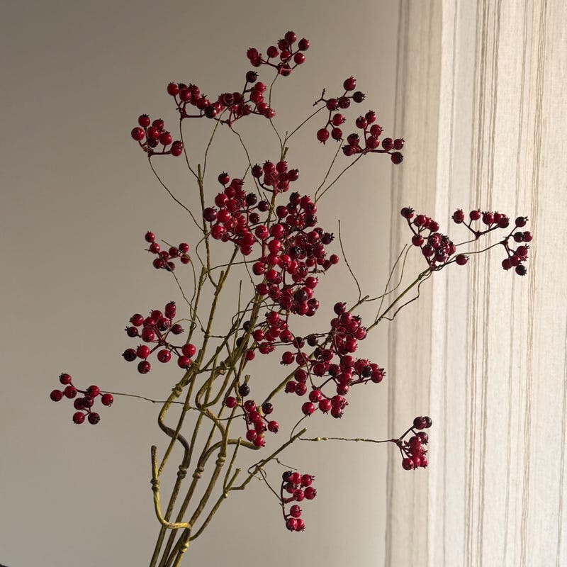 Faux Branch Berries - Etsy