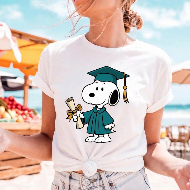 Snoopy Graduation - Etsy