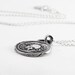 Fine Silver Skull & Dagger Rogue Inspired Magic Amulet Necklace ...