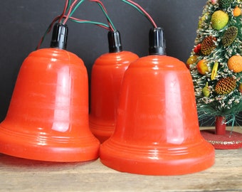 Red Plastic Bell - Etsy