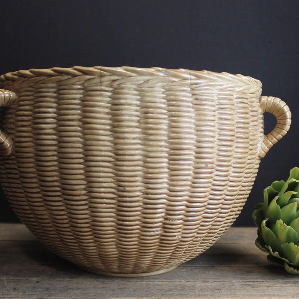 Large Vintage Planters - Etsy
