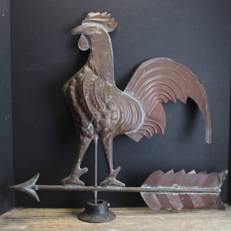 Rooster Weather Vane - Etsy