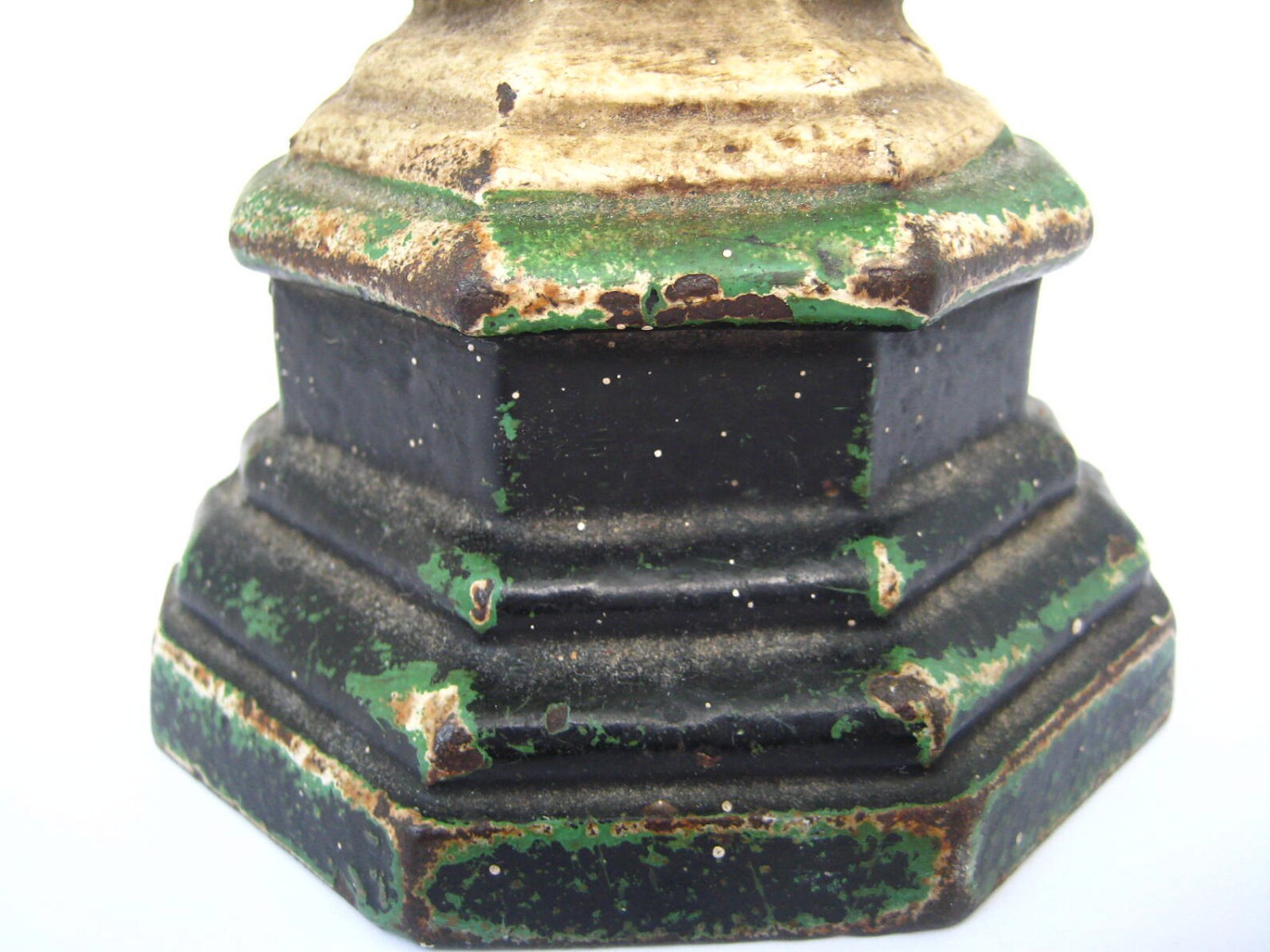 Antique Cast Iron Door Stop With Flowers | Etsy