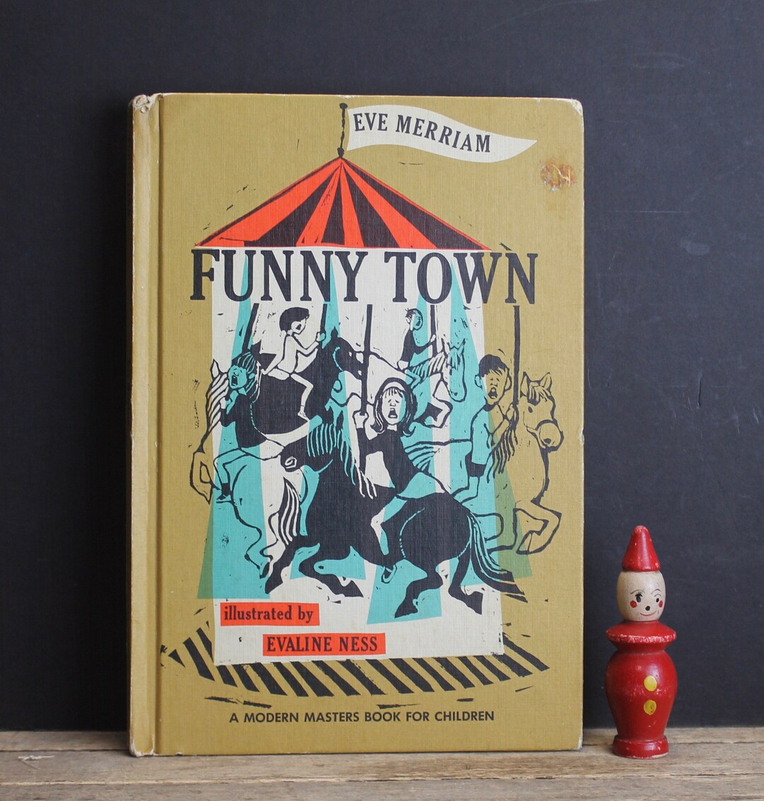 1963 First Crowell-collier Press Edition Funny Town the Upside Down ...