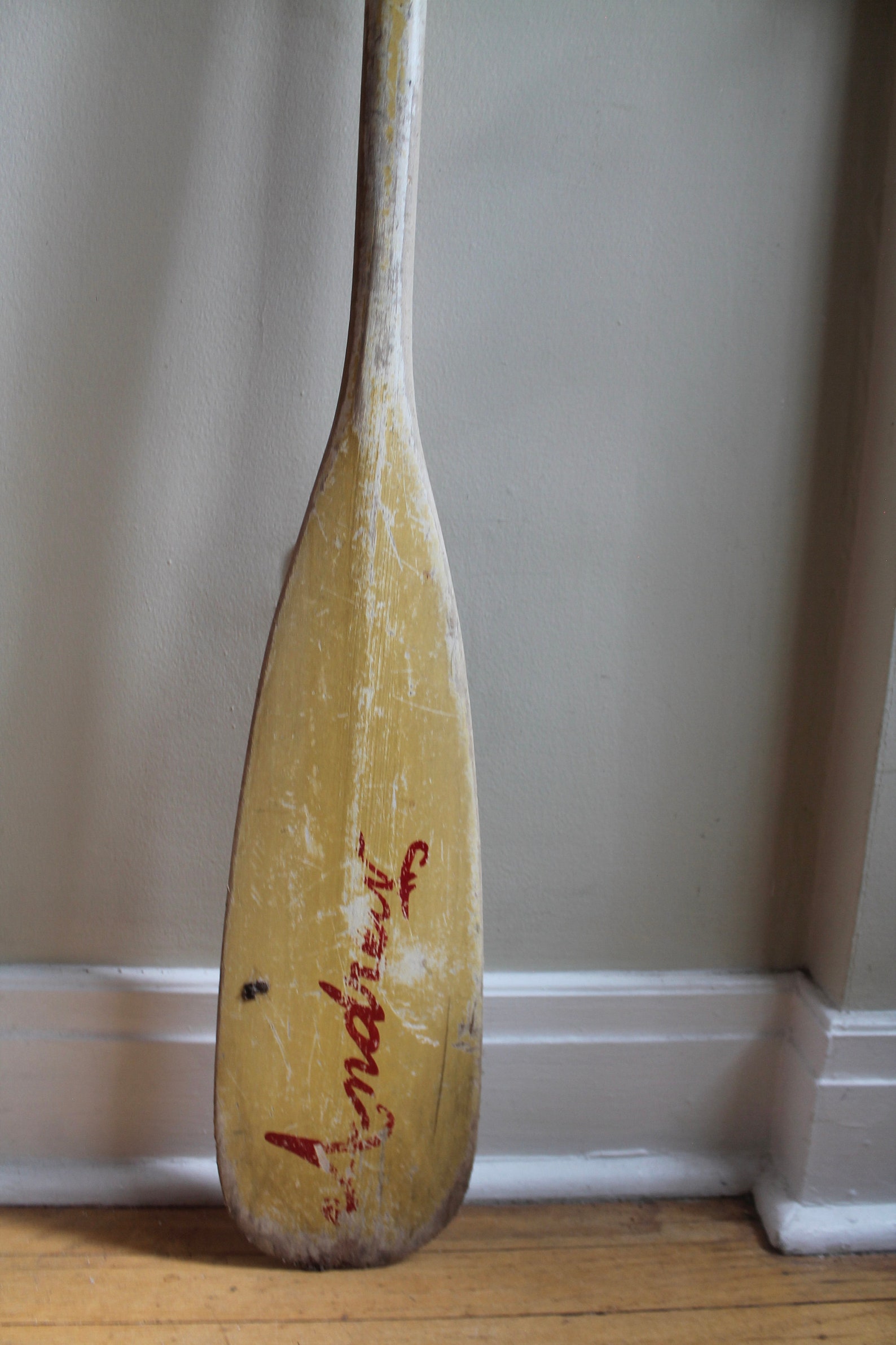 Vintage Weathered Wood Oar Ark-paddle Co. Conway, Arkansas, Lake House ...