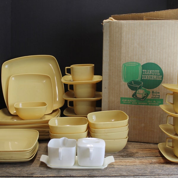 Plastic Dinnerware - Etsy