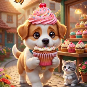 Fluffy Big Adventure Printable Storybook, Animal Bedtime Tale (PDF ...