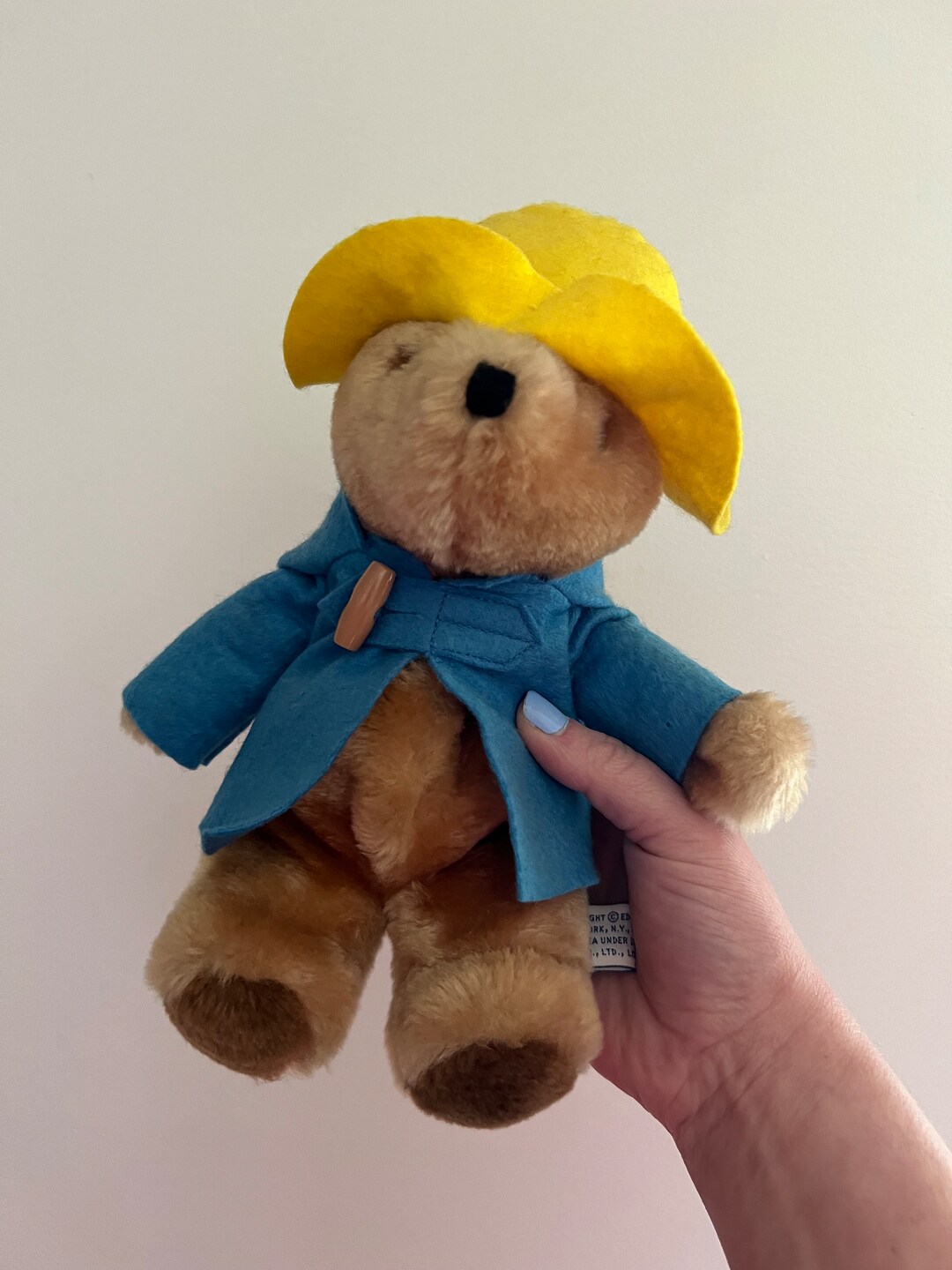 Vintage 1981 Eden Toys Paddington Bear Doll - Etsy