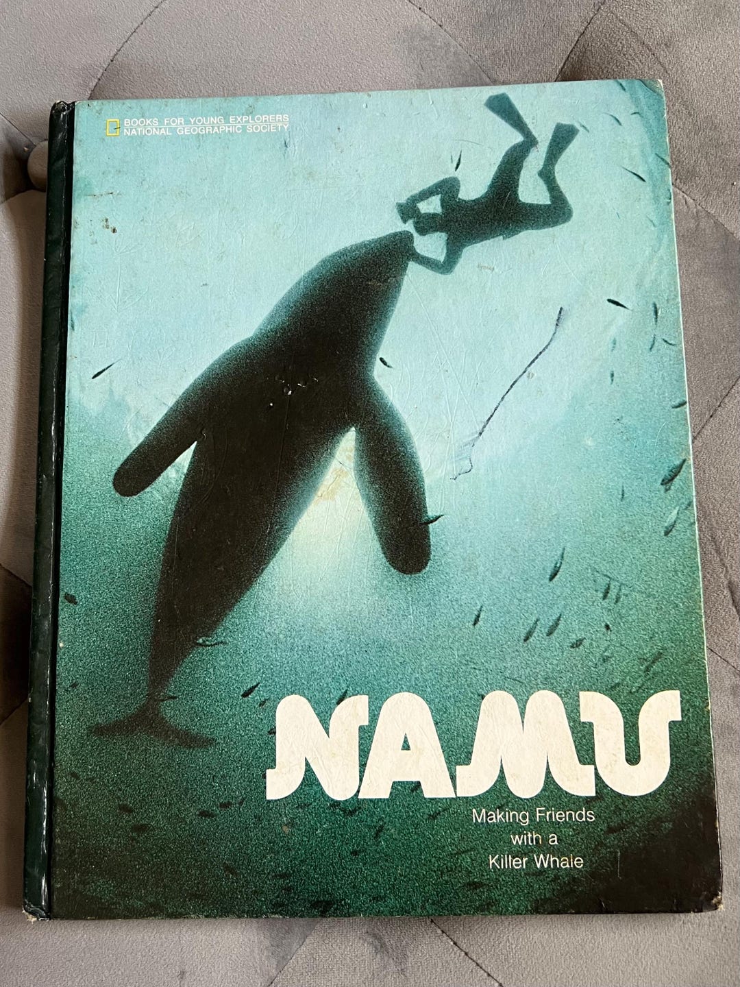 Vintage 1973 NAMU Making Friends With a Killer Whale / National ...