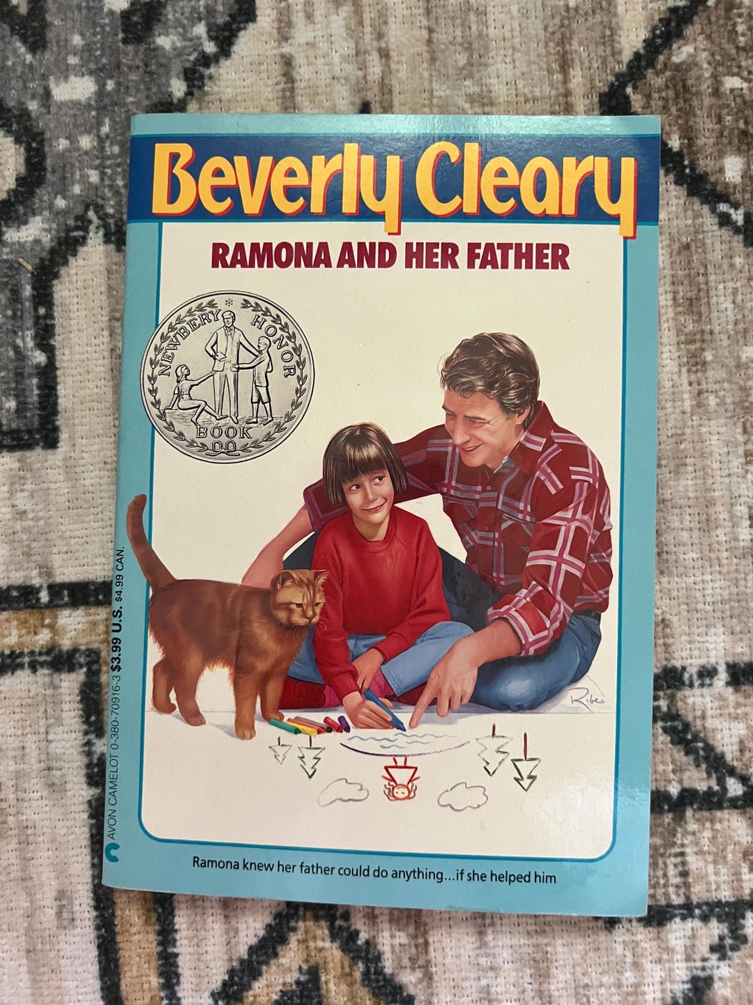 Vintage 1990 Ramona and Her Father by Beverly Cleary / Paperback Book ...