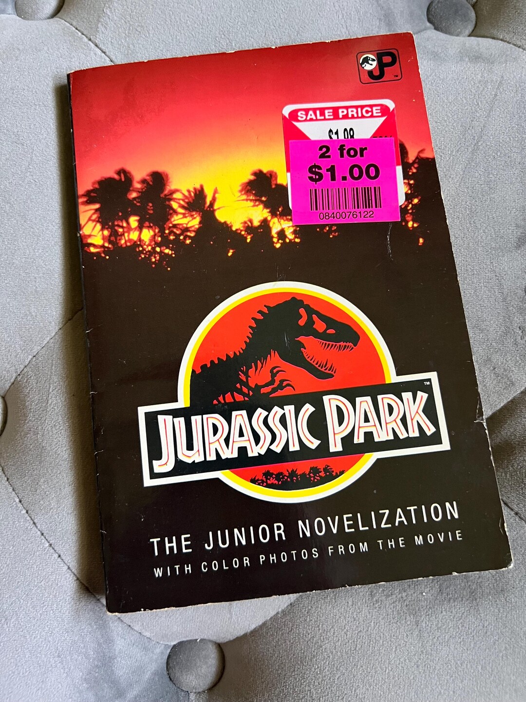 Vintage 1993 Jurassic Park the Junior Novelization / Paperback Book - Etsy
