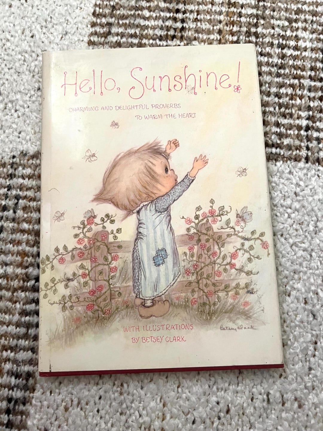 Vintage 1972 Hello Sunshine Hallmark by Betsey Clark / Hardcover Book ...