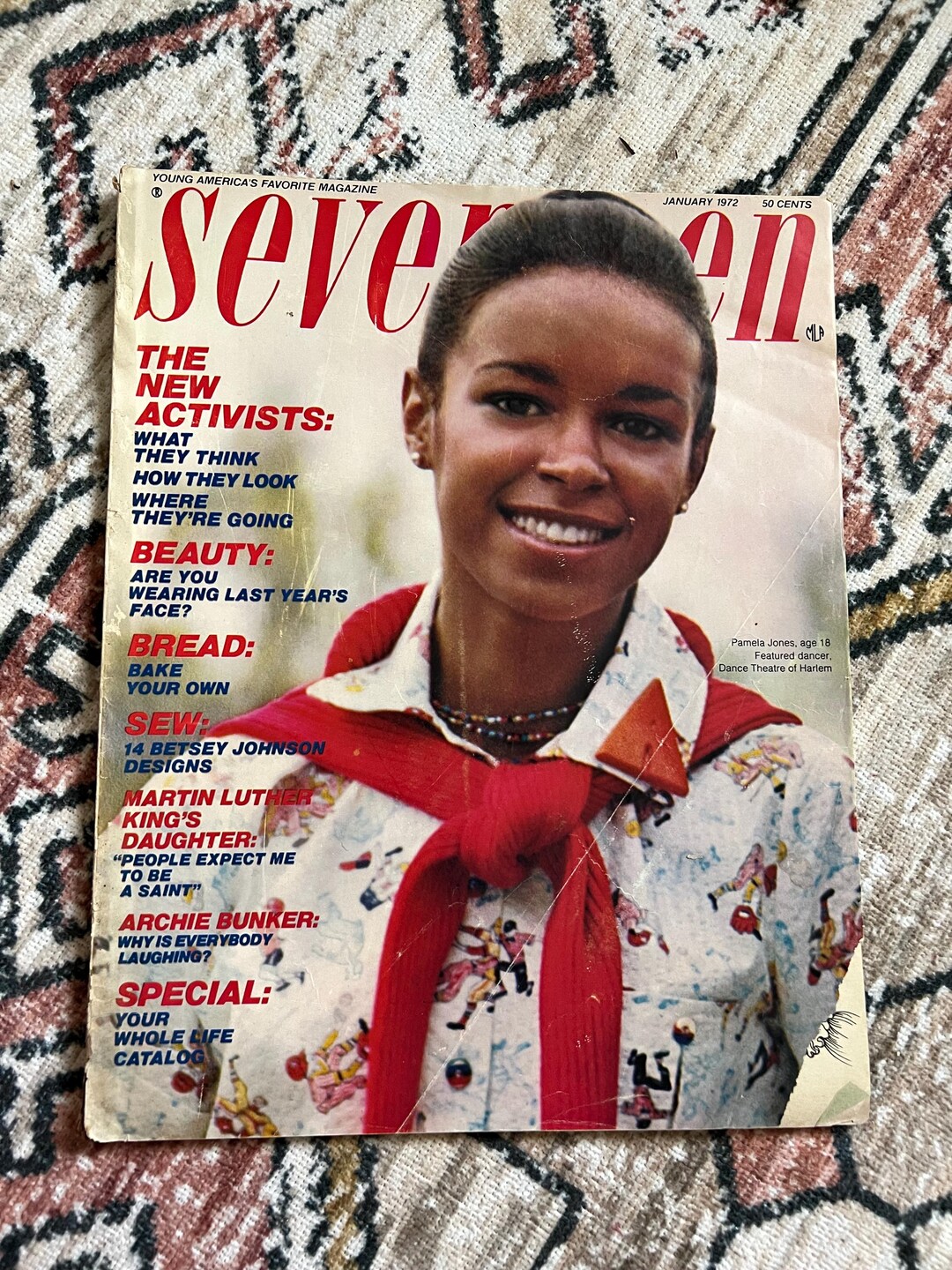 Vintage January 1972 Seventeen Magazine - Etsy