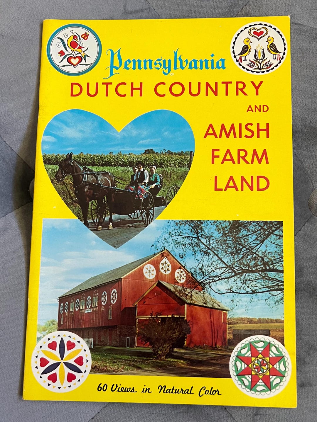 Vintage 1970/1980s Pennsylvania Dutch Country and Amish Farm Land ...