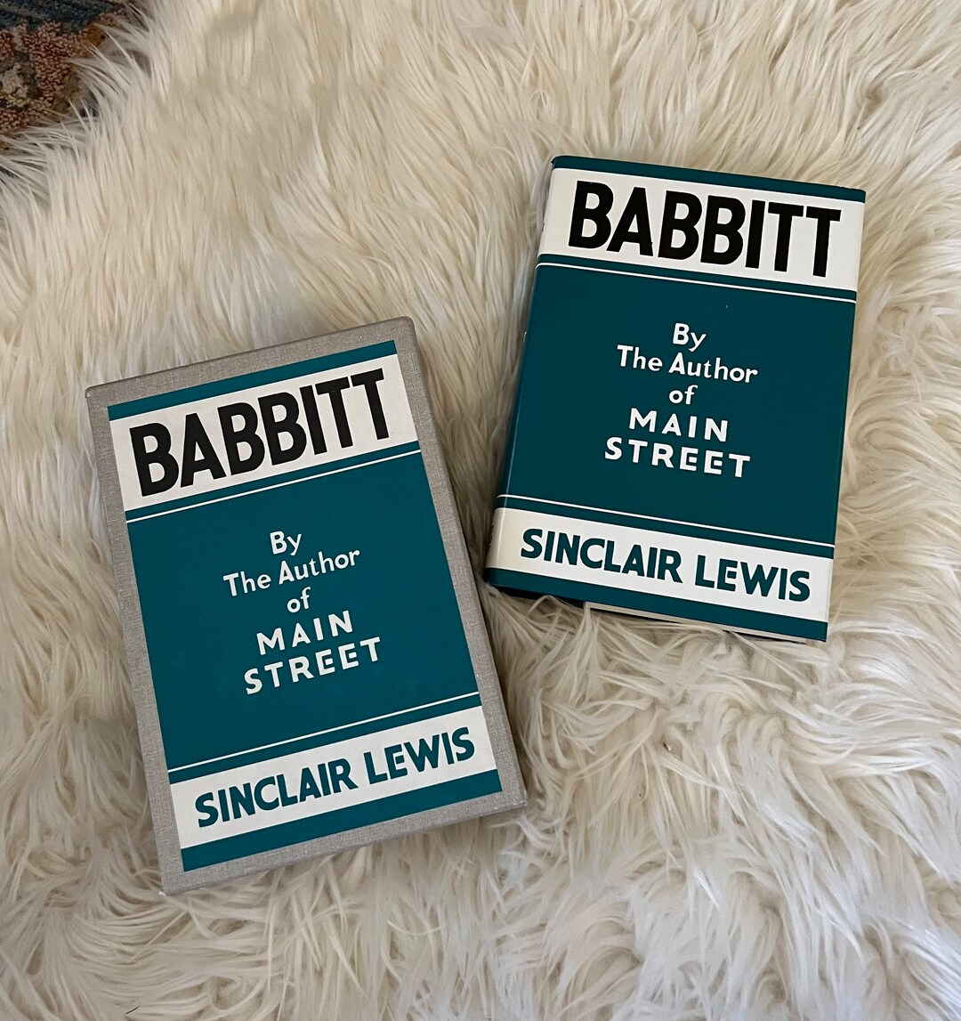 Babbitt by Sinclair Lewis / First Edition Library Reprint / Hardcover Book - Etsy