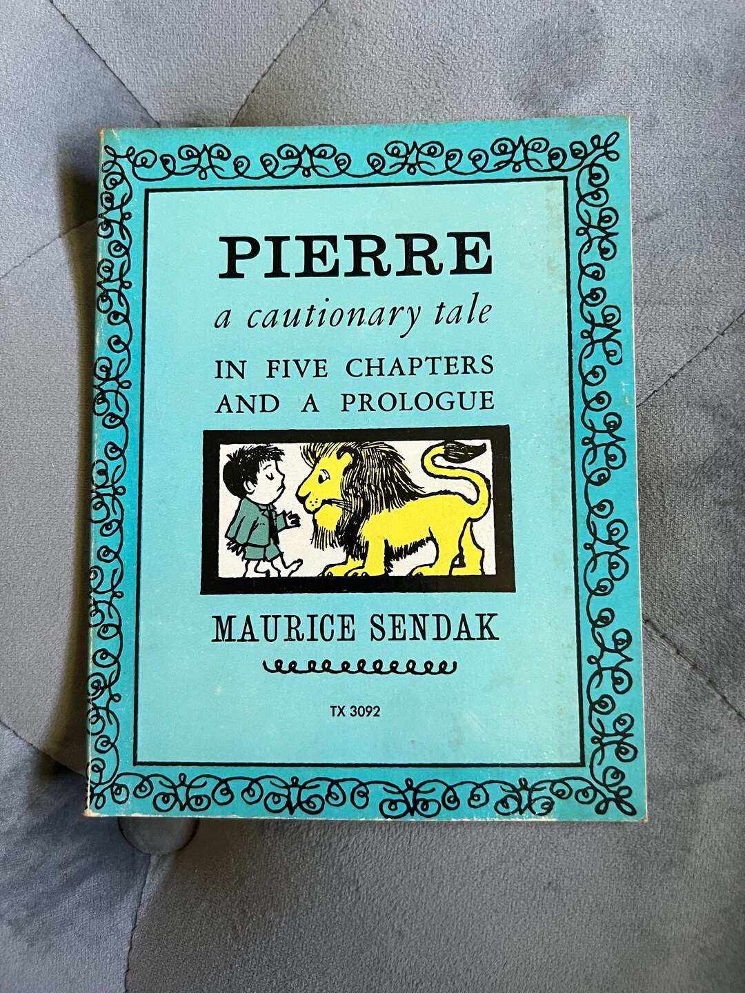 Vintage 1962 Pierre A Cautionary Tale by Maurice Sendak / Paperback ...
