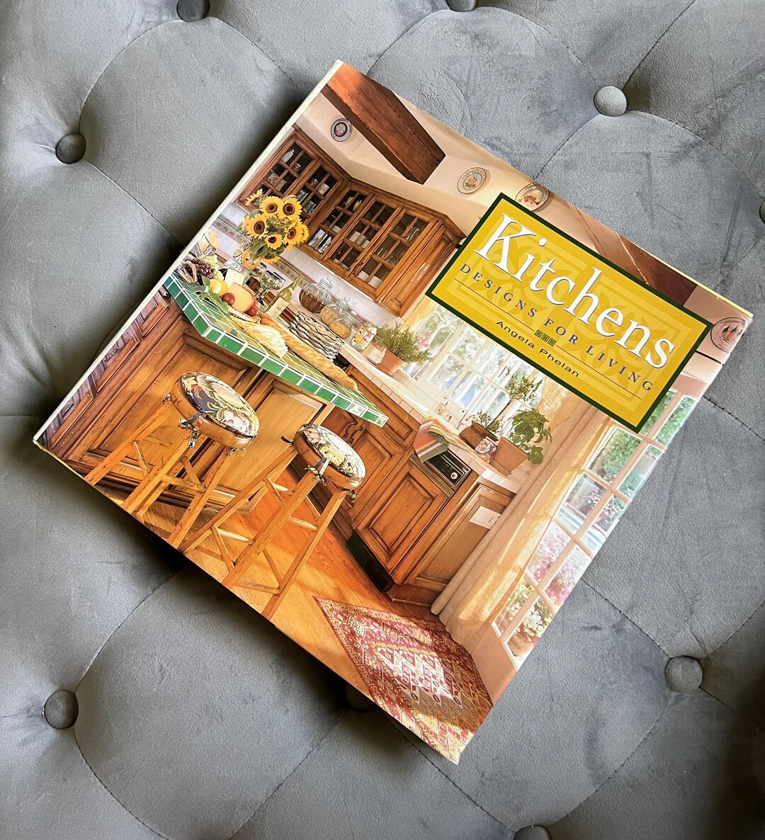 Vintage 1996 KITCHENS Designs for Living by Angela Phelan / Hardcover ...