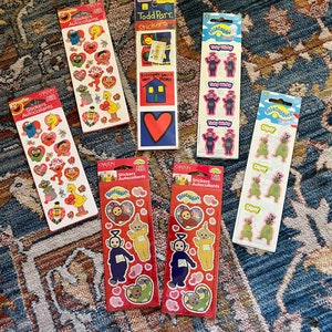 Vintage 1990s Stickers / Teletubbies / Sesame Street / Separately - Etsy