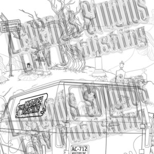 ghostbusters car coloring sheet