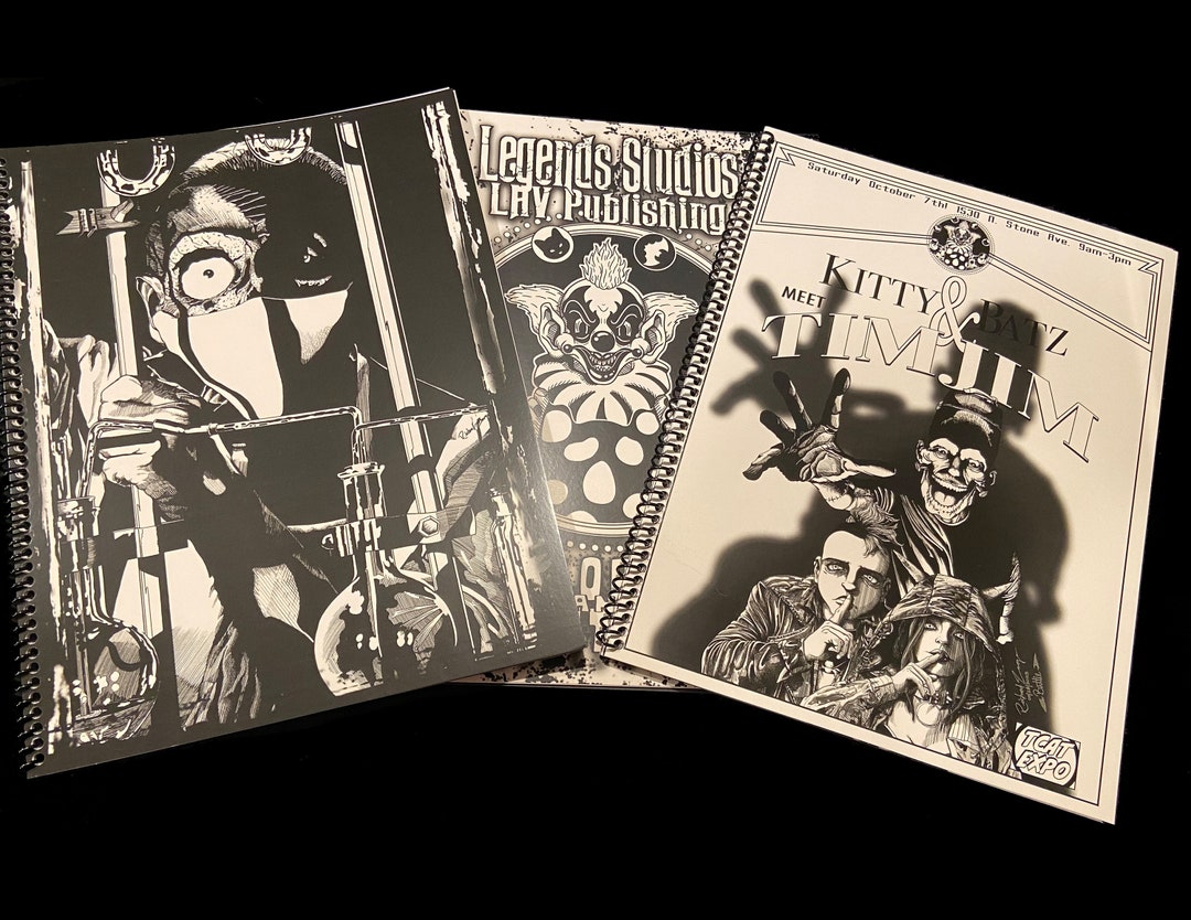 Legends Studios Coloring/activity Book Set of 3 - Etsy