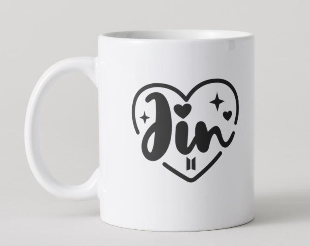 SEOKJIN / JIN Mug - BTS - K-pop Fan Gift, Custom Colour Print - Etsy