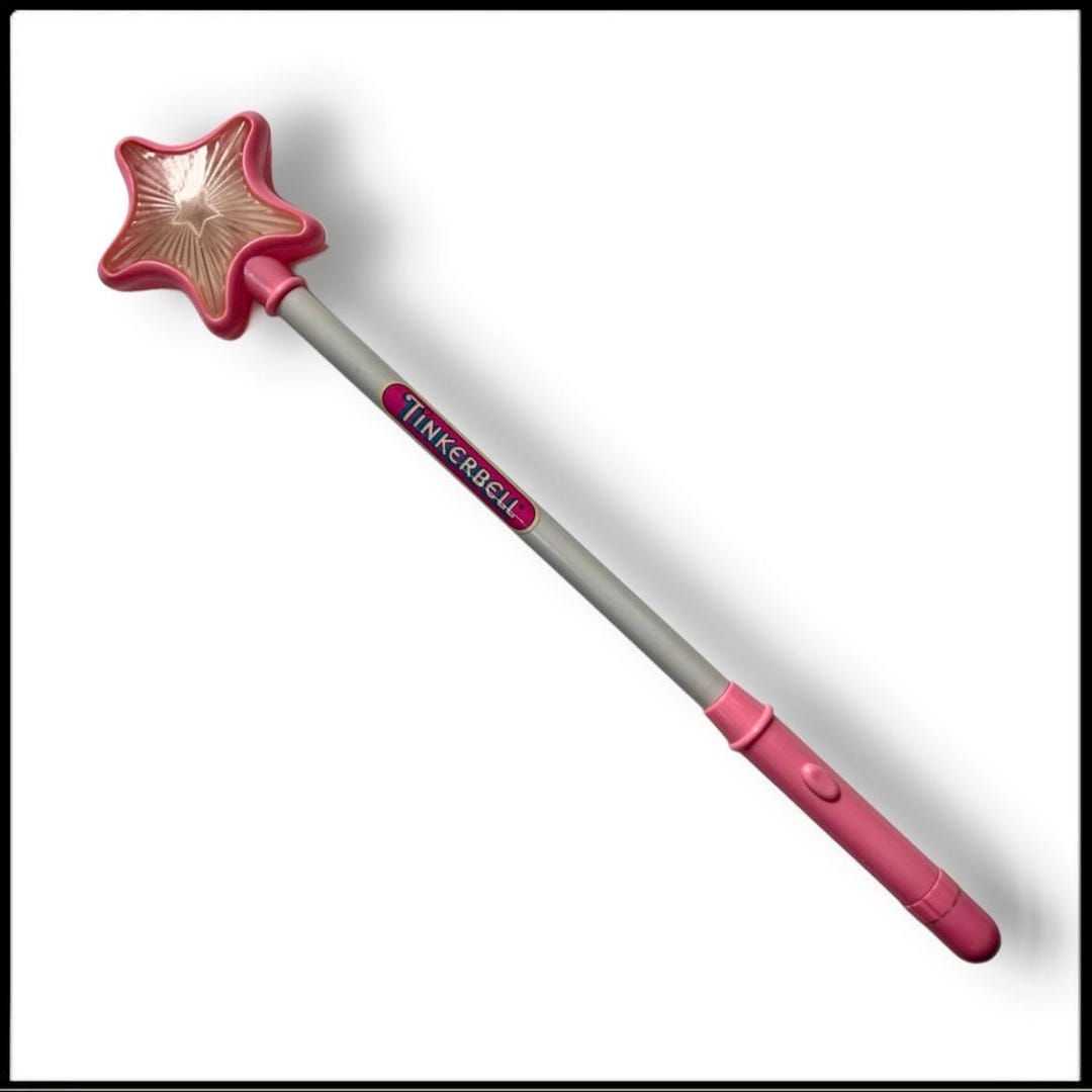 1992 Light up Tinkerbell Brand Toy Wand / Princess Accessories - Etsy