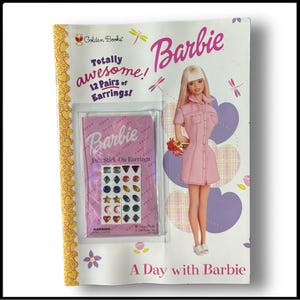Vintage 1999 “A Day With Barbie” Golden Books Coloring Activity Book - Etsy