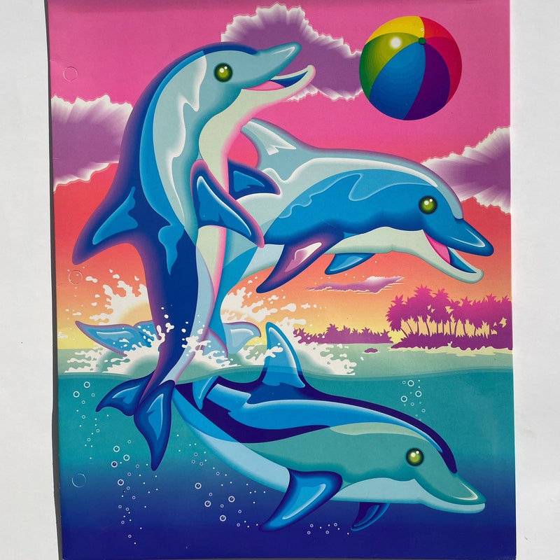 Lisa Frank Folder - Etsy