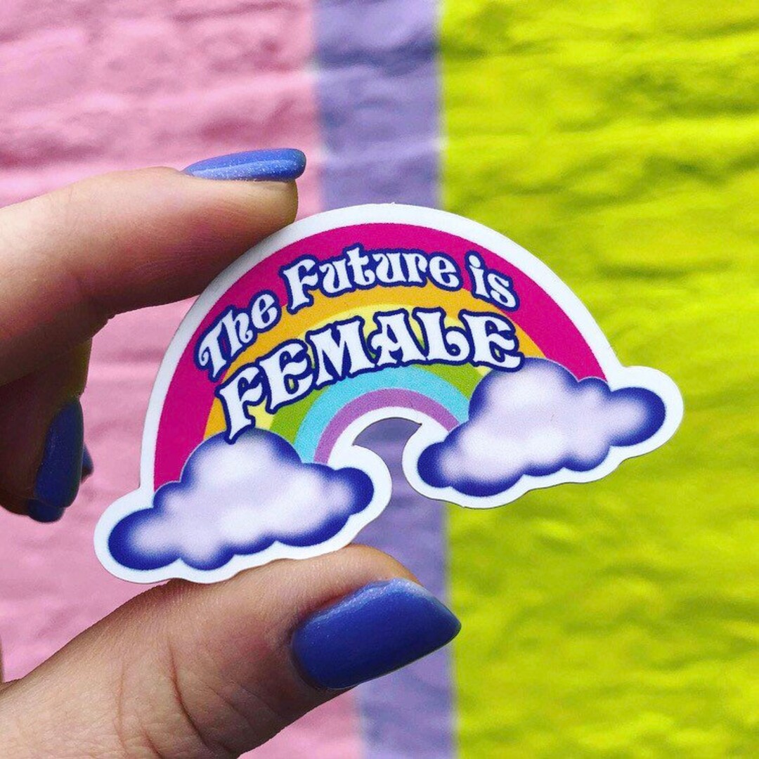 Future is Female Sticker / Feminist / Female Empowerment - Etsy