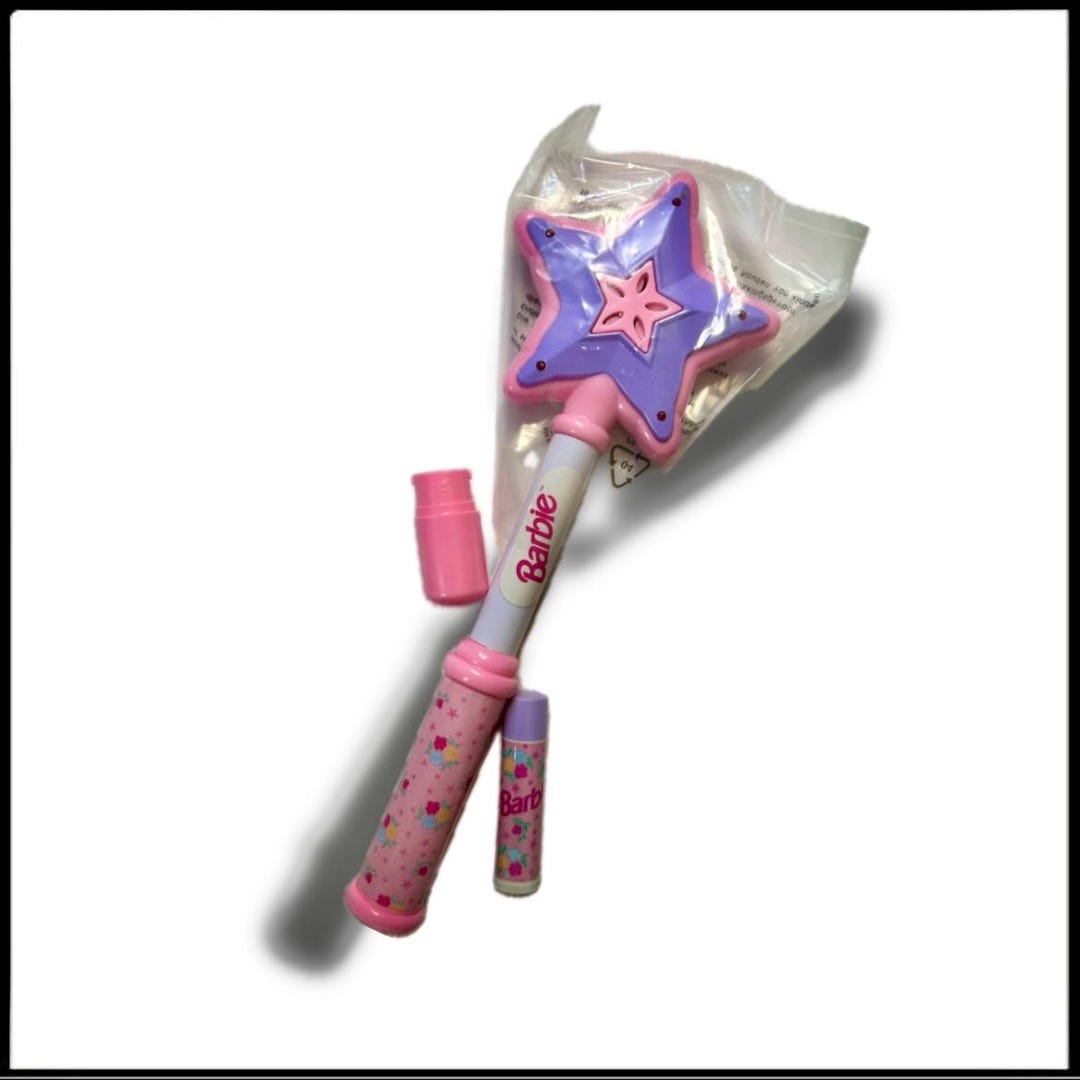 Vintage 1990s Avon Barbie Star Wand With Chapstick - Etsy