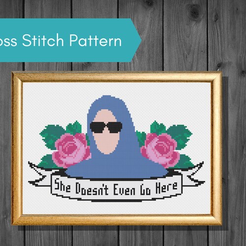 Mean Girls Cross Stitch Pattern Set | Etsy