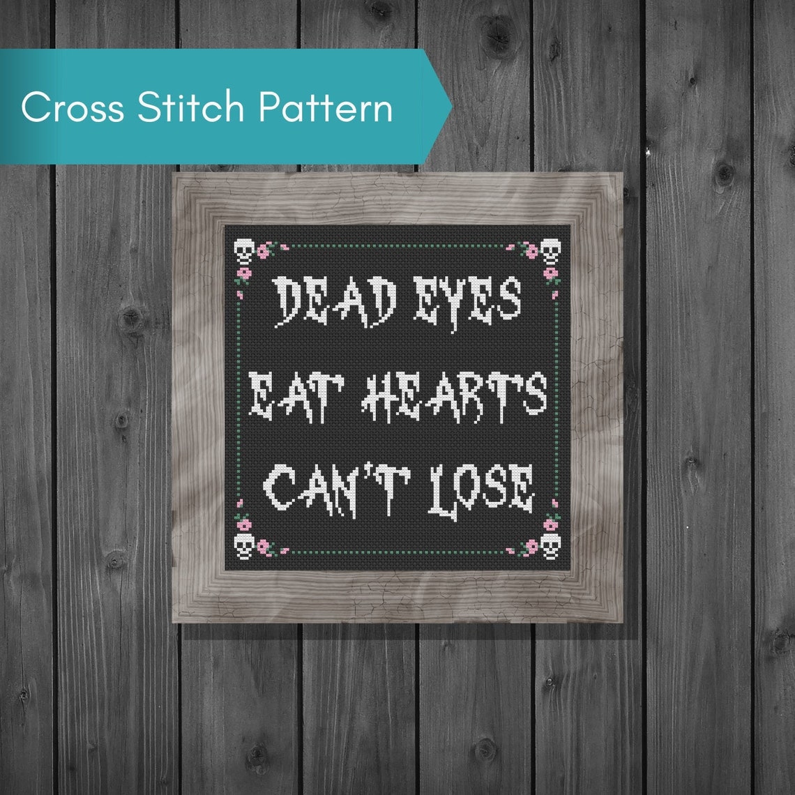 The Bad Place Motto Cross Stitch Pattern | Etsy