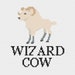 Wizard Cow Cross Stitch Pattern - Etsy