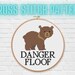 Danger Floof Cross Stitch Pattern - Etsy