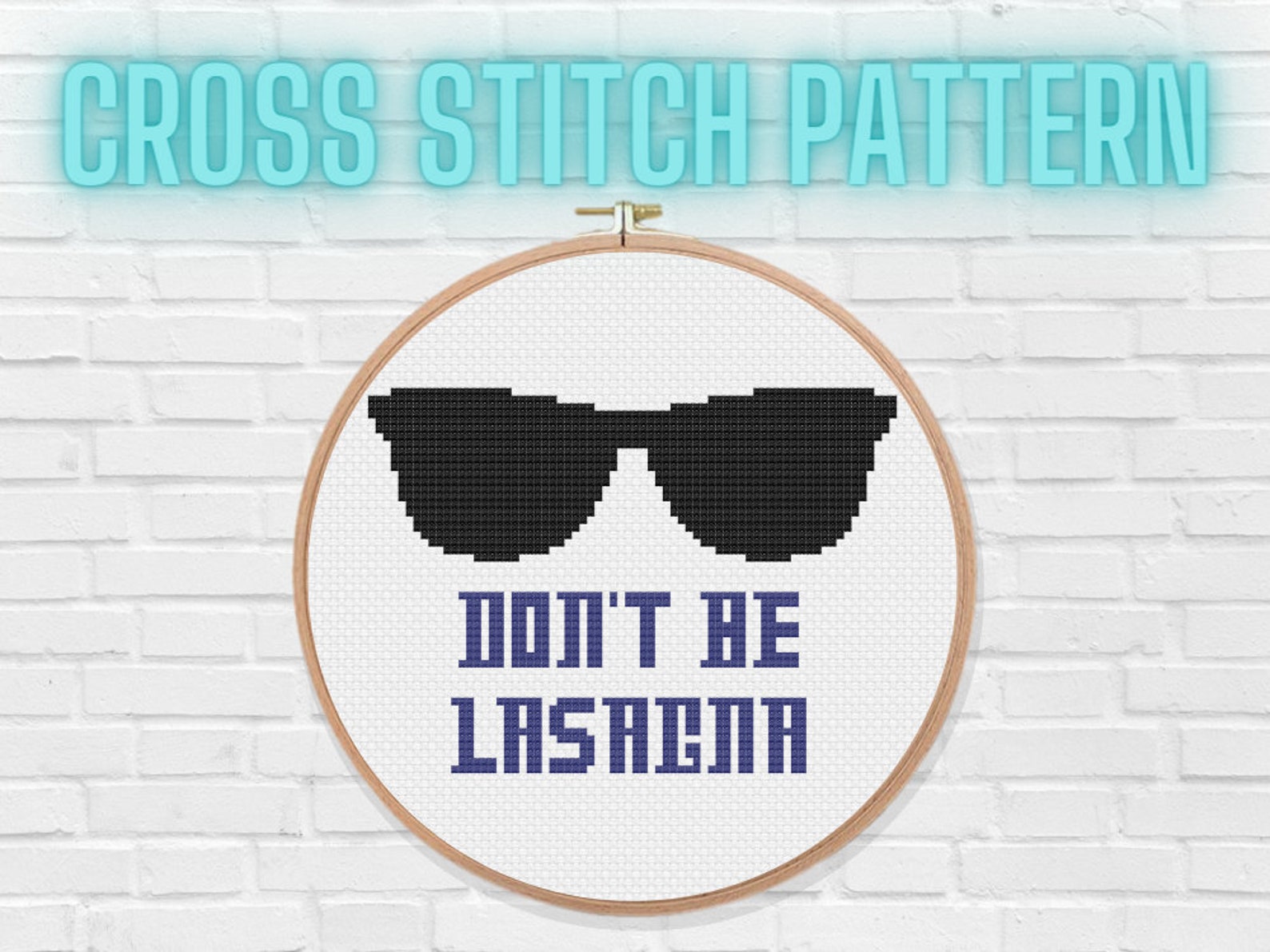 Doctor Who: Don't Be Lasagna PDF Cross Stitch Pattern - Etsy