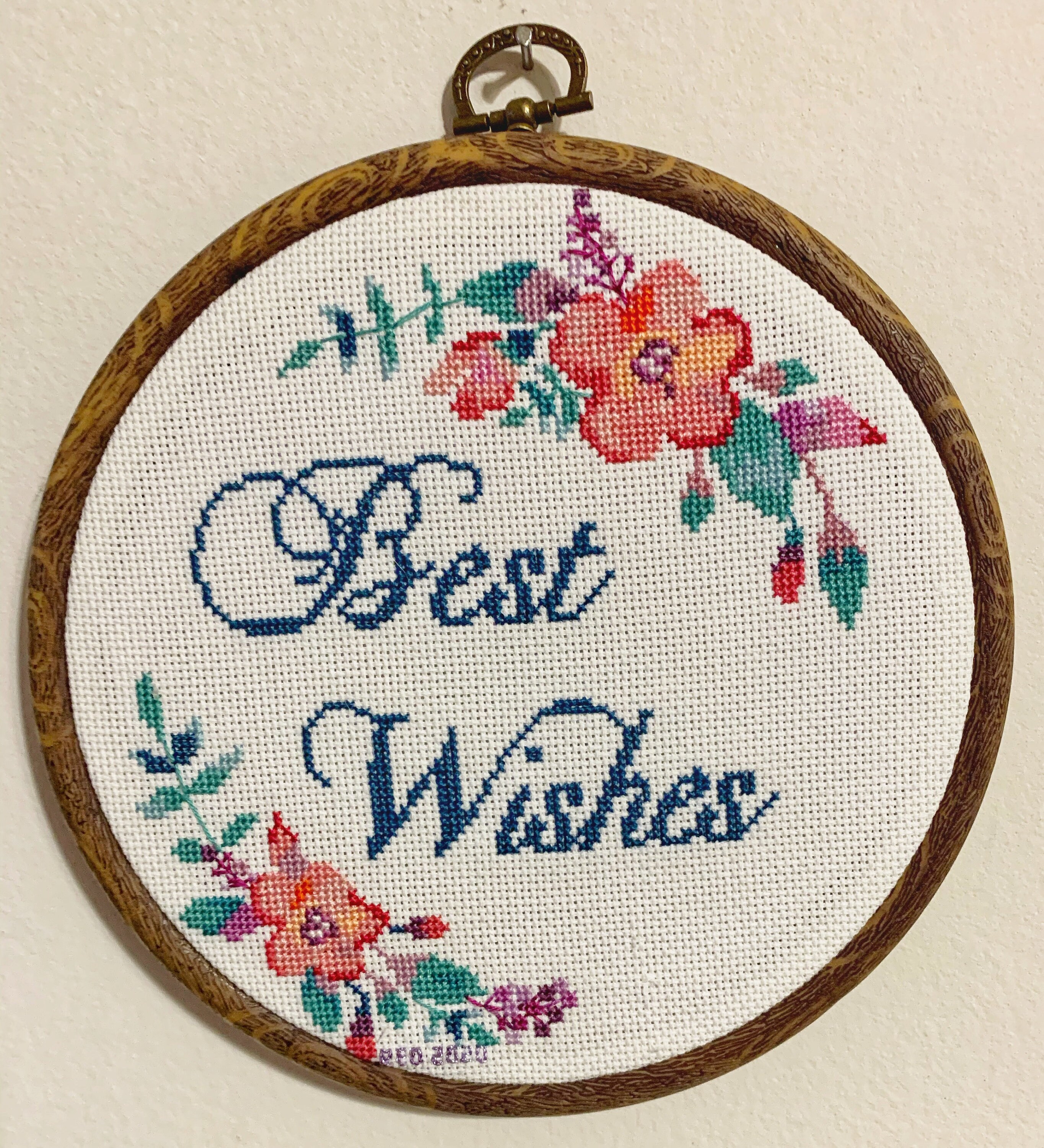 Best Wishes Cross Stitch Pattern - Etsy