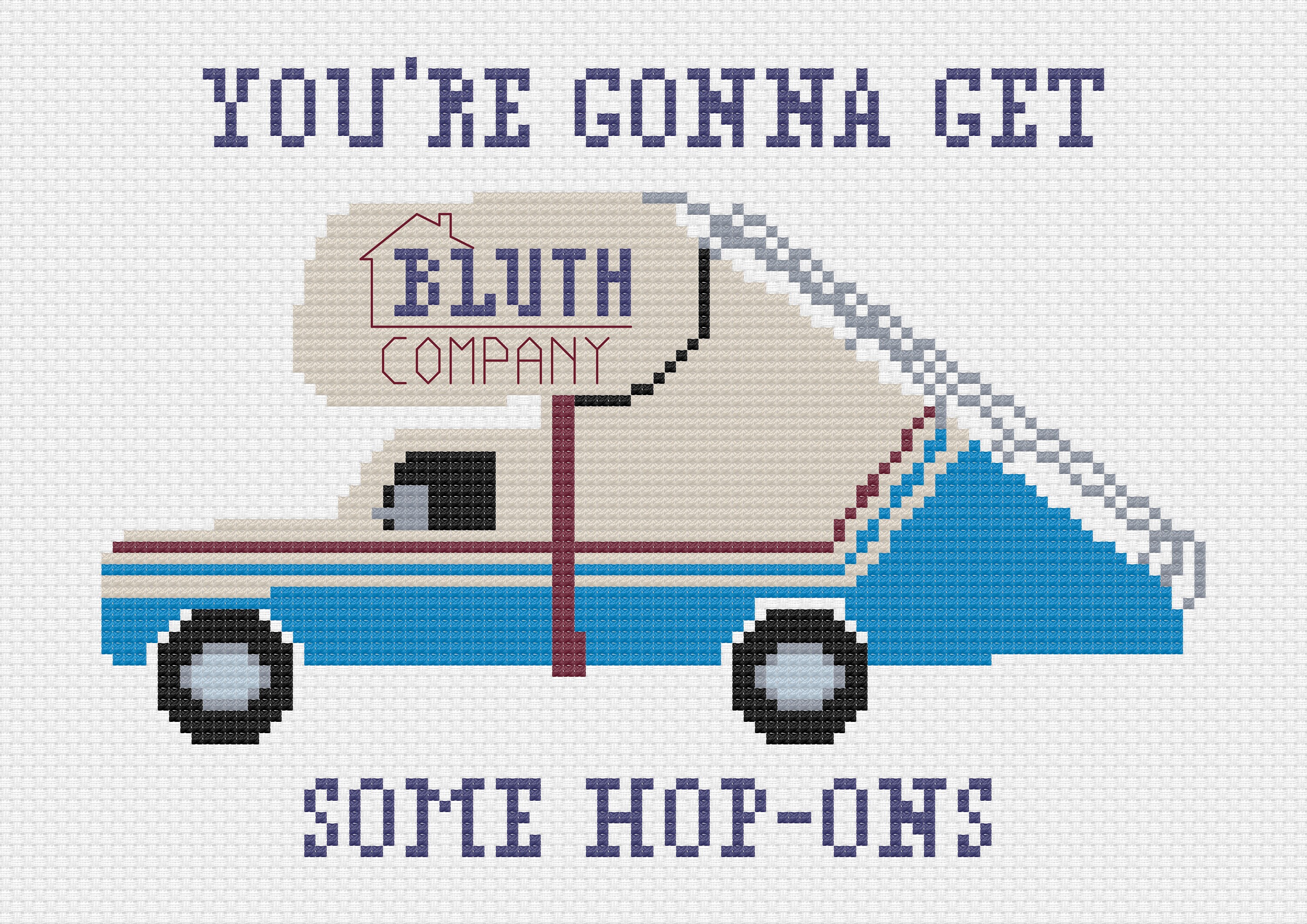 You're Gonna Get Some Hop-ons Cross Stitch Pattern - Etsy