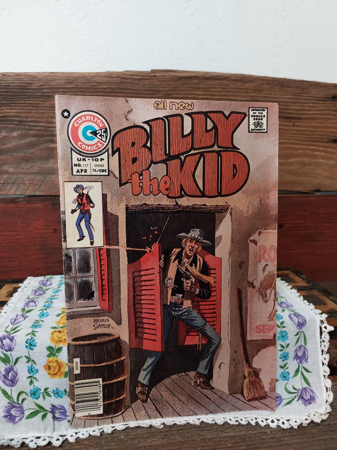 Vintage 1976 117 Billy the Kid Comic Book. - Etsy