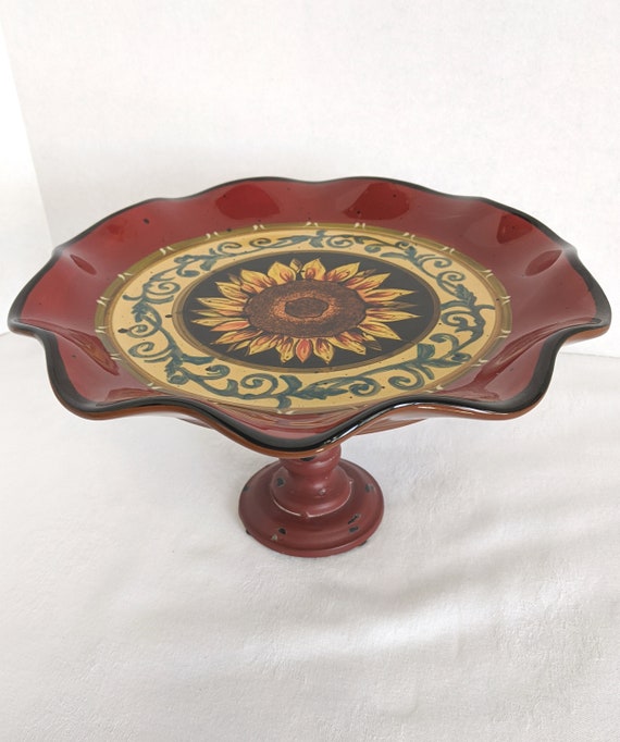 Cake Serving Stand Buffet Style Plate Kitchen Decor Serving | Etsy