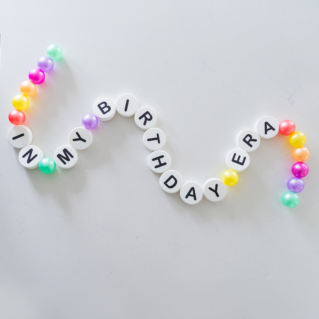 In My Birthday Era Garland | Friendship Bracelet | FREE SHIPPING ...