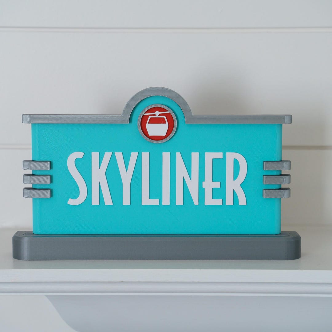 Skyliner Sign | Magical Themed Home Decor | Wall Sign - Etsy