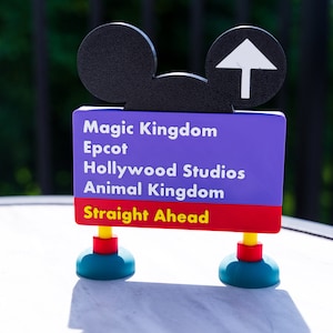 Magical Road Sign Tray Decor - Etsy