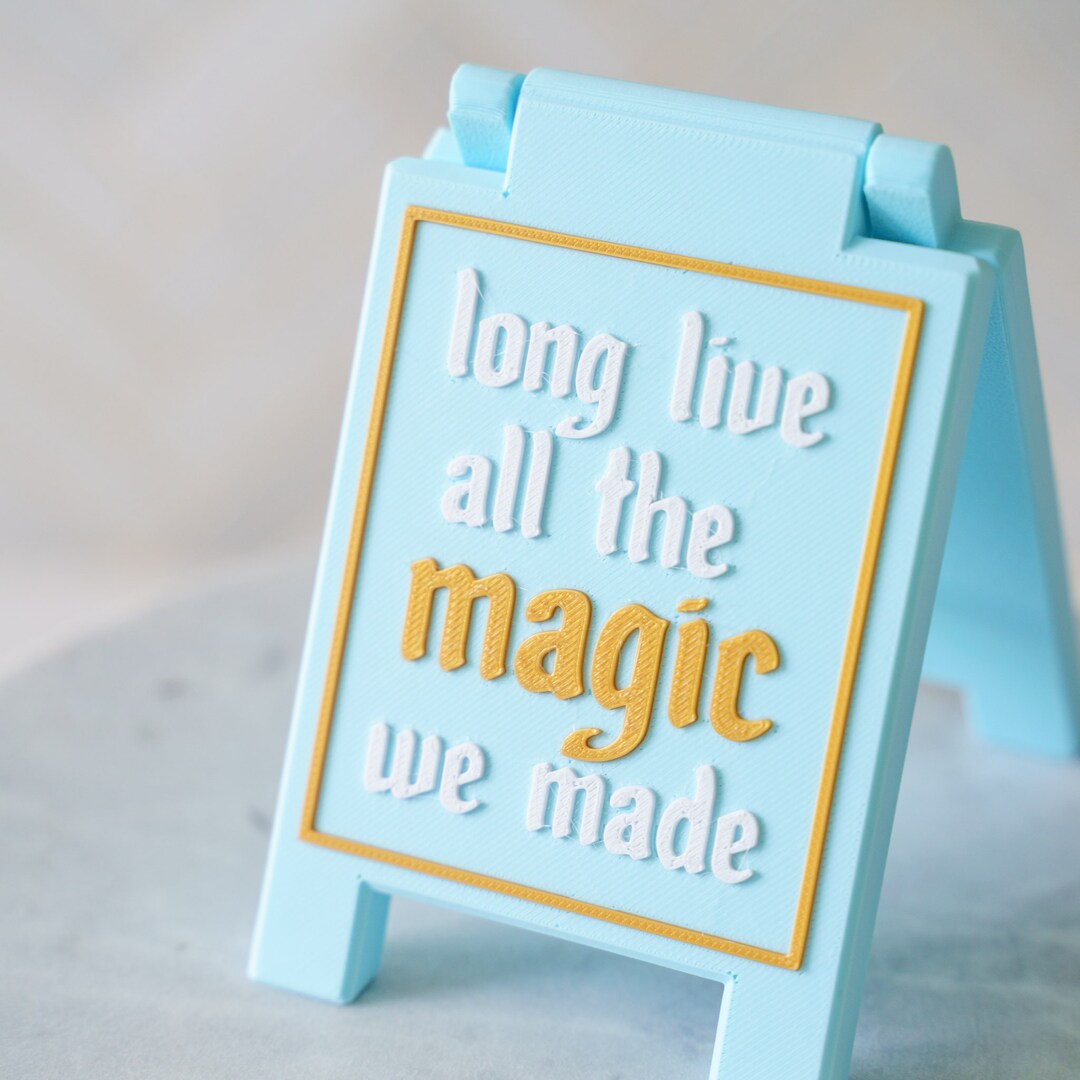 Long Live All the Magic We Made Tray Sign Disney Decor Taylor Swift ...