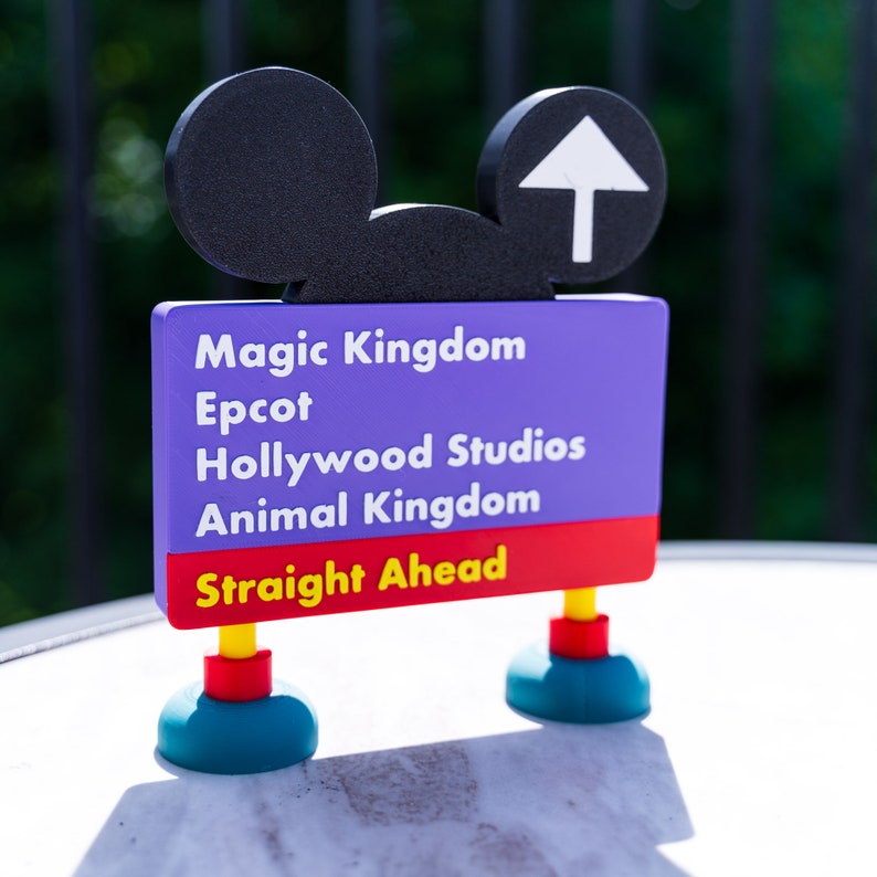 Magical Road Sign Tray Decor - Etsy