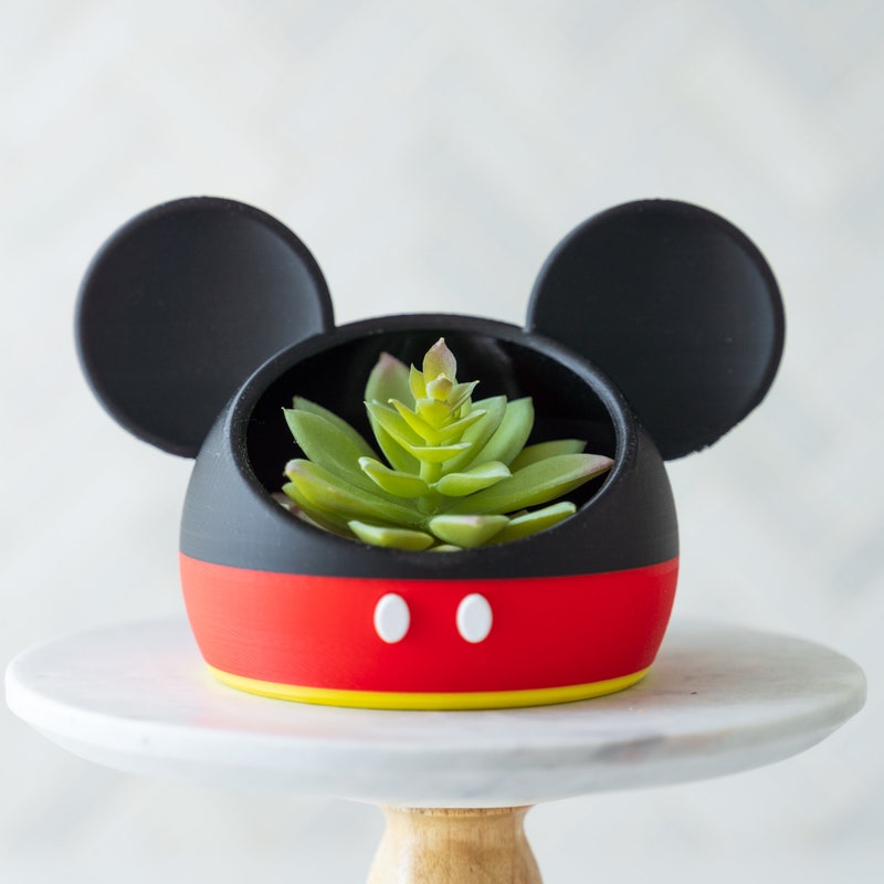 Mickey Mouse Planter - Etsy